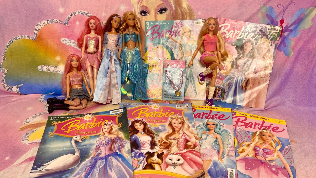 going through 2000’s Barbie magazines (unedited)