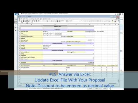 Respond to RFI / RFP / RFQ