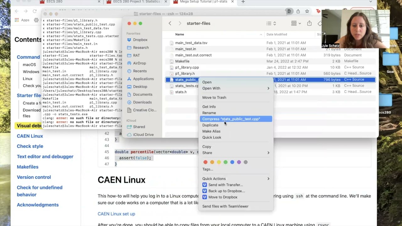 Intro to Command Line Interface for Project 1