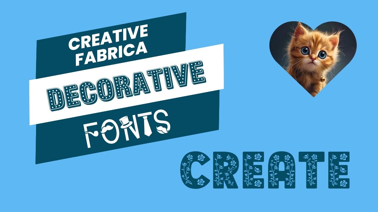 Creative Fabrica Decorative Fonts