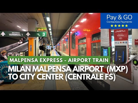 How to Get to Milan City Center from Malpensa Airport by Express Train - Step by Step Guide