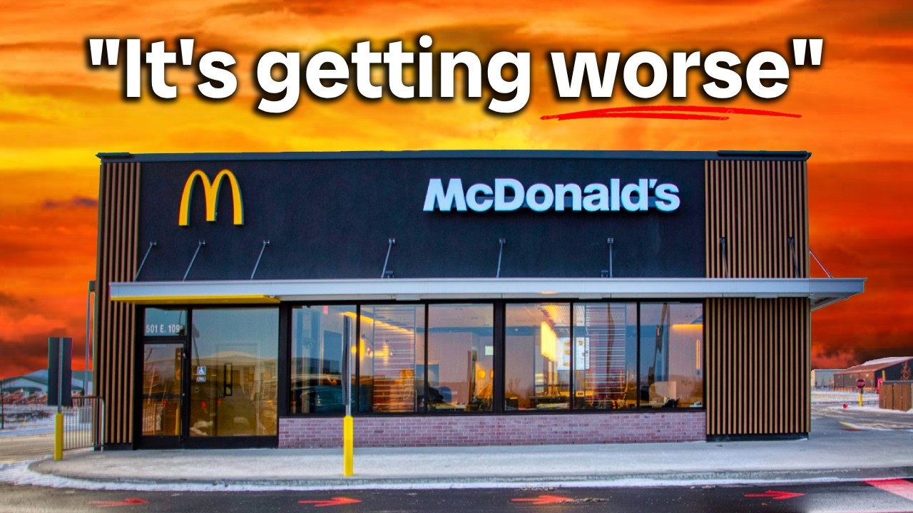 McDonald’s Is Sounding the Alarm Again