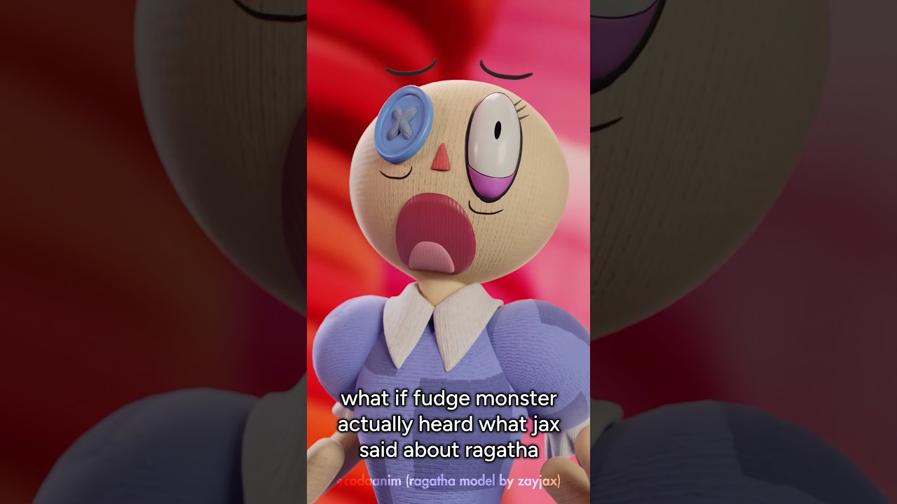 FUDGE MONSTER ( TADC / The Amazing Digital Circus Ep 2 Animation )