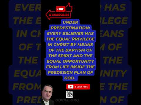 PREDESTINATION WHAT IS IT? #shorts MCLAUGHLIN BIBLE DOCTRINE