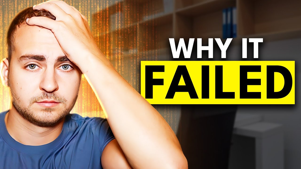 My Tech Startup Failed...