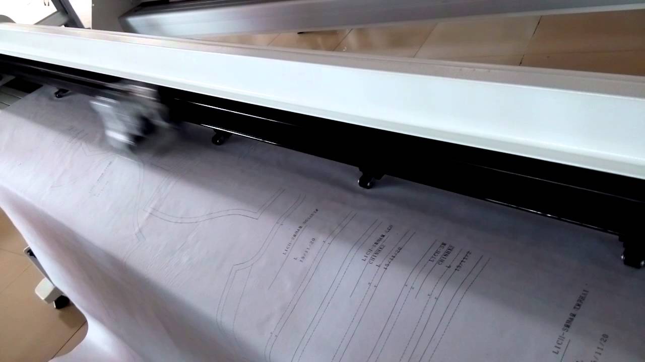 Garment cad inkjet plotter