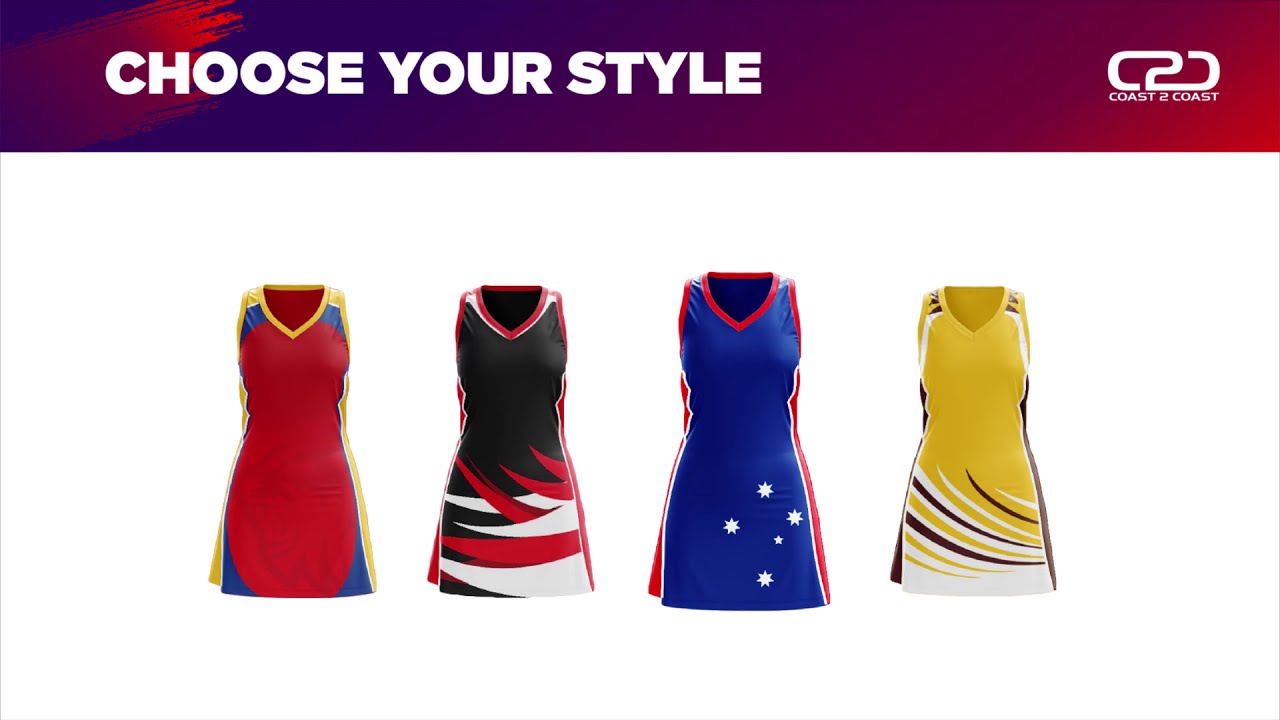 Design Your Own Netball Uniform Online