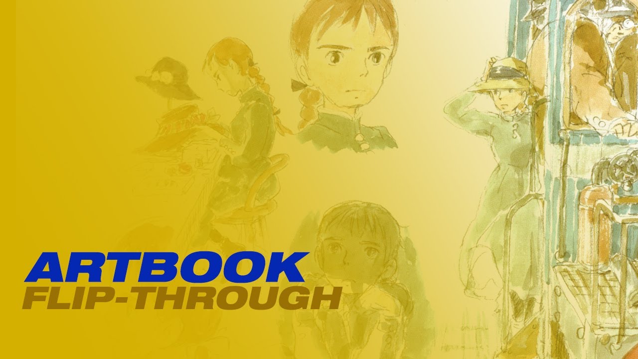 The Art of Howl's Moving Castle - Art Book Flip Through
