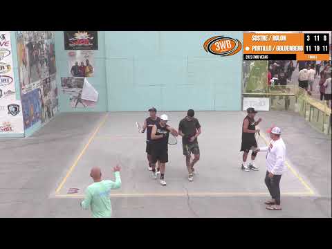 2023 3WB Outdoor World Championships - 1 Wall Men's - Finals - Portillo/Goldenberg vs Sostre/Rolon