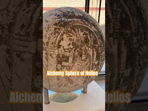 Magic Sphere of Helios likely used in magical rituals symbolizes cosmic power and victory. #Helios