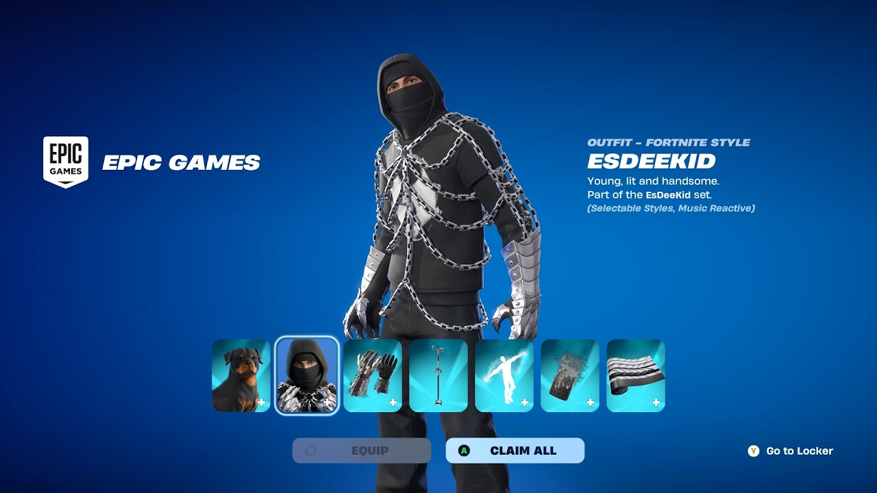 How to get ESDEEKID Skin for FREE in Fortnite!