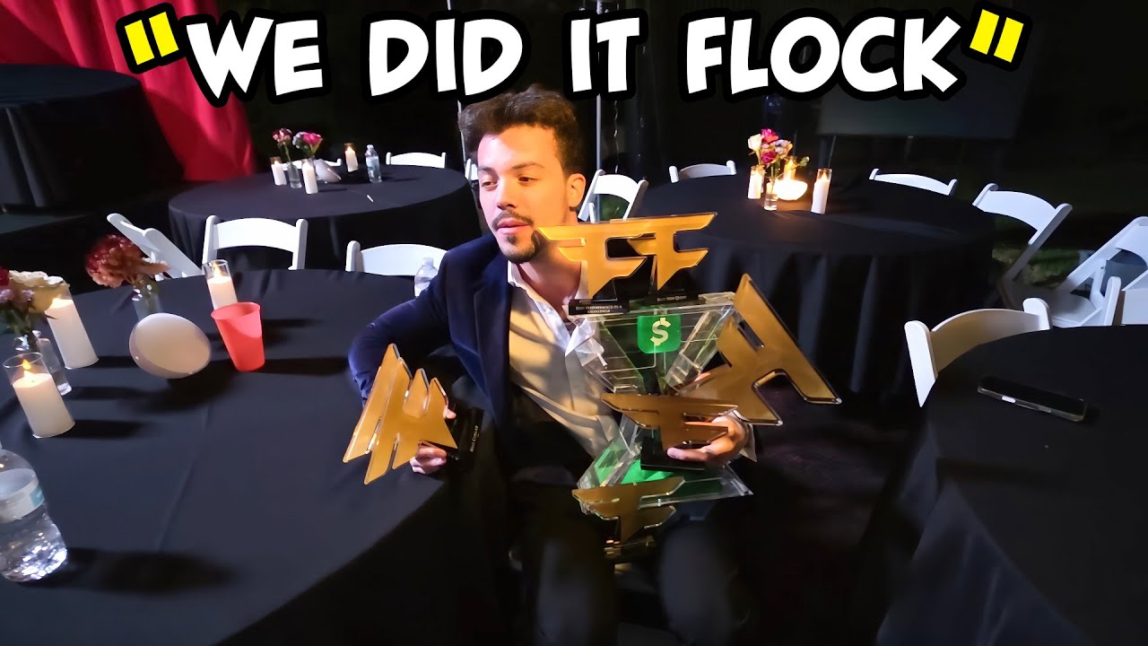 FaZe Adapt Post Award Show Speech