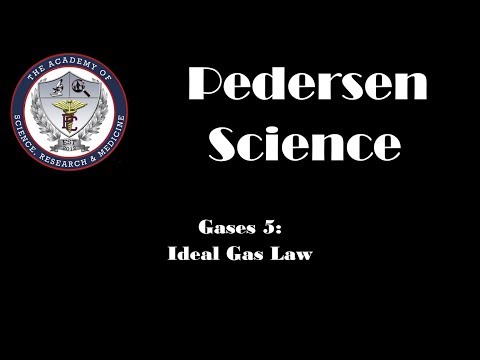 Gases 5: Ideal Gas Law
