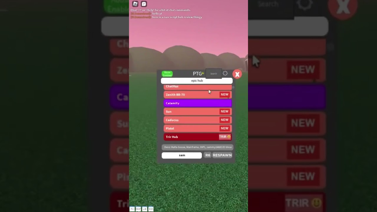 Roblox serverside script showcase PTG/UTG #roblox #serverside #robloxscripts #robloxhack #tds