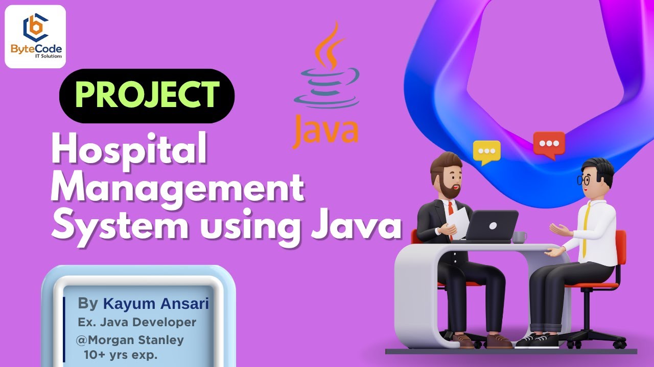 Hospital Management System Project in Java | Full Source Code & Setup by ByteCode IT Solutions