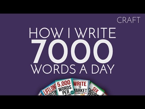 How I Write 7000 Words in a Day – Chris Fox Writes