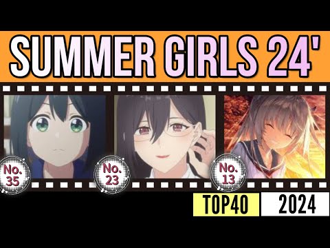 TOP40 Female Anime Character of Summer 2024