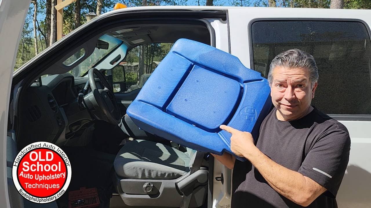 DIY Upholstery: Replace Truck Seat Cushion Fast and Easy