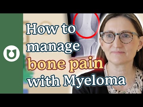 What causes myeloma bone pain? How can bone pain be managed? #myeloma