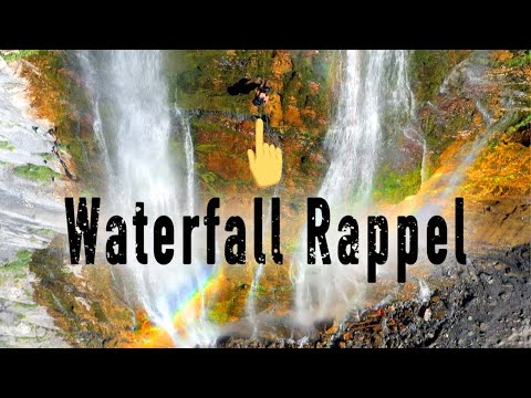 Bridal Veil Falls Rappel - Provo, Utah