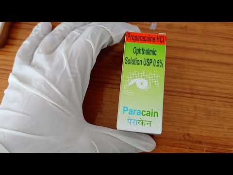Proparacaine Hydrochloride - Proparacaine Hydrochloride Eye Drops ...