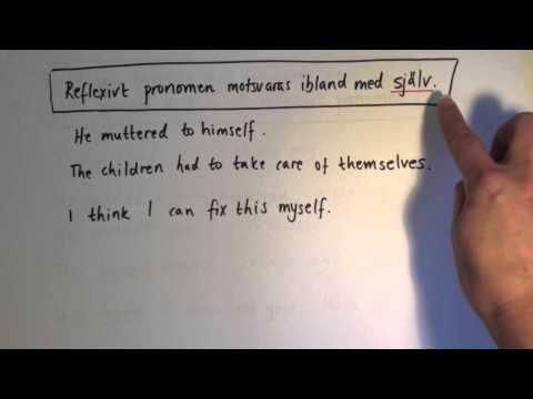 Reflexiva pronomen på engelska – ninassprakrum