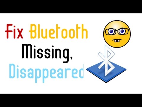 How to show Or missing add Bluetooth Icon in Windows 10