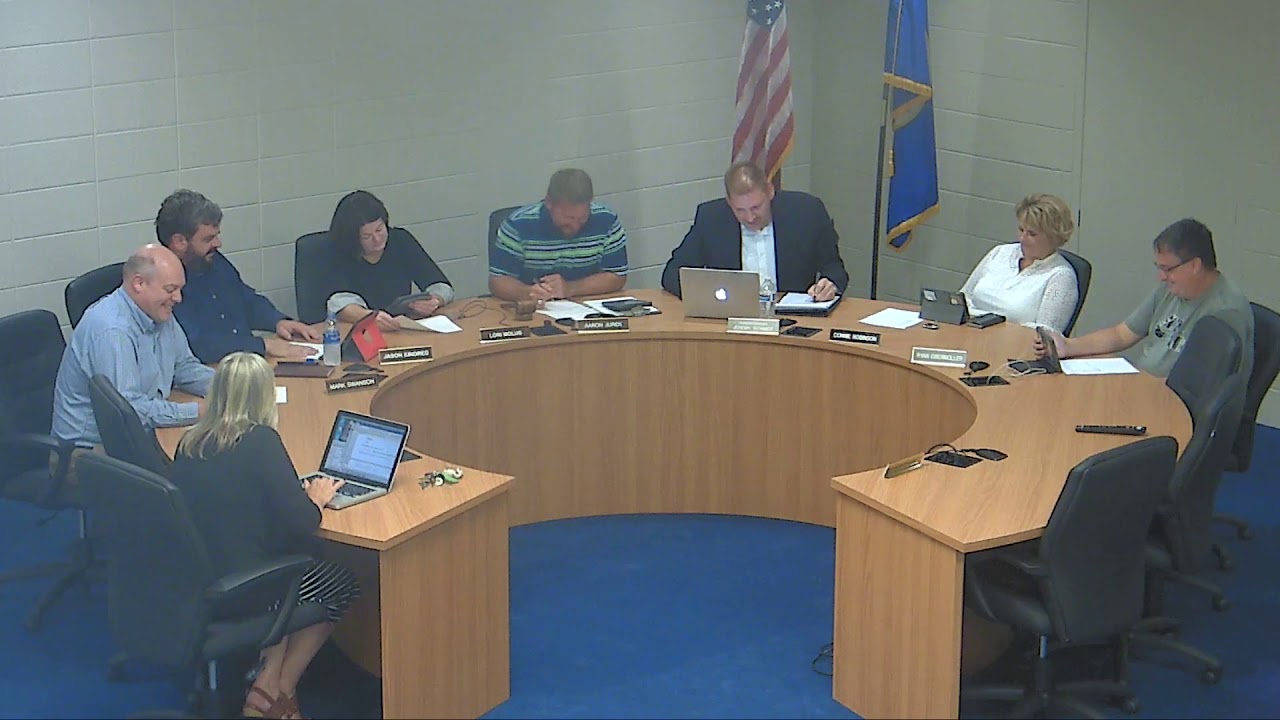 August 2019 School Board Meeting