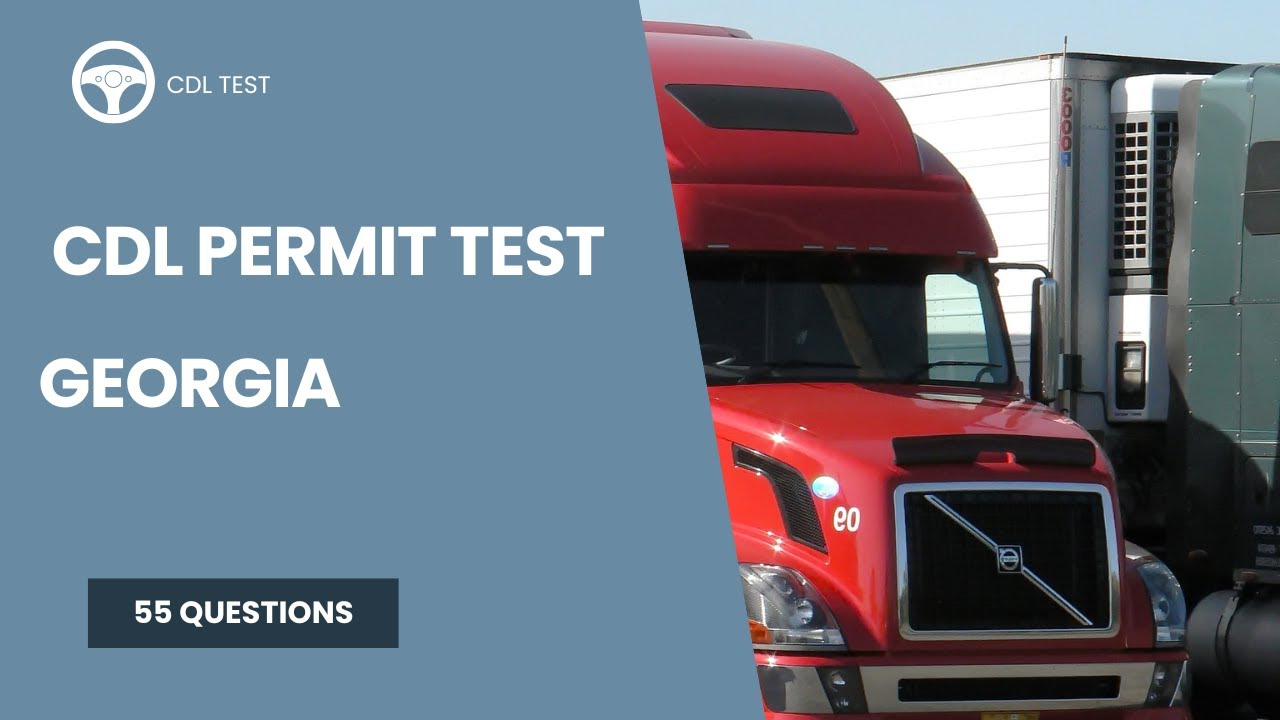 Georgia CDL Permit Test 2026 Questions and Answers