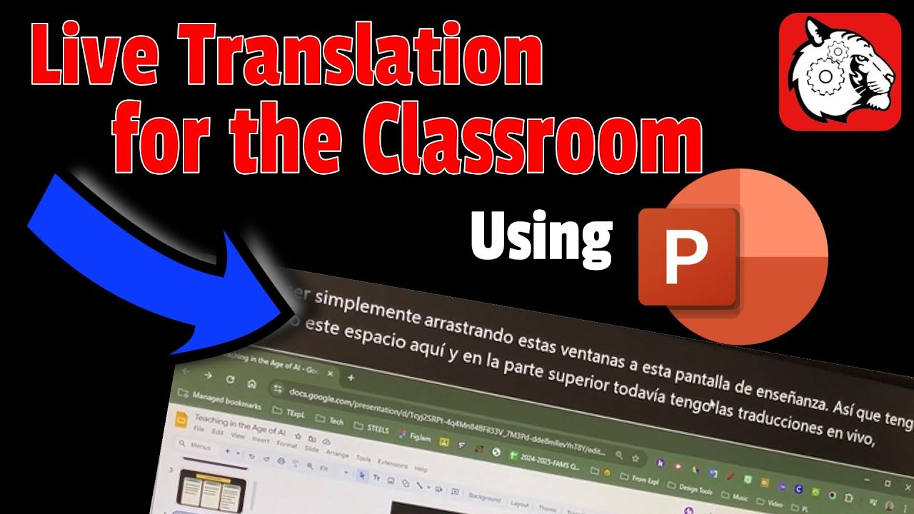 Live Translation using PowerPoint in the Classroom