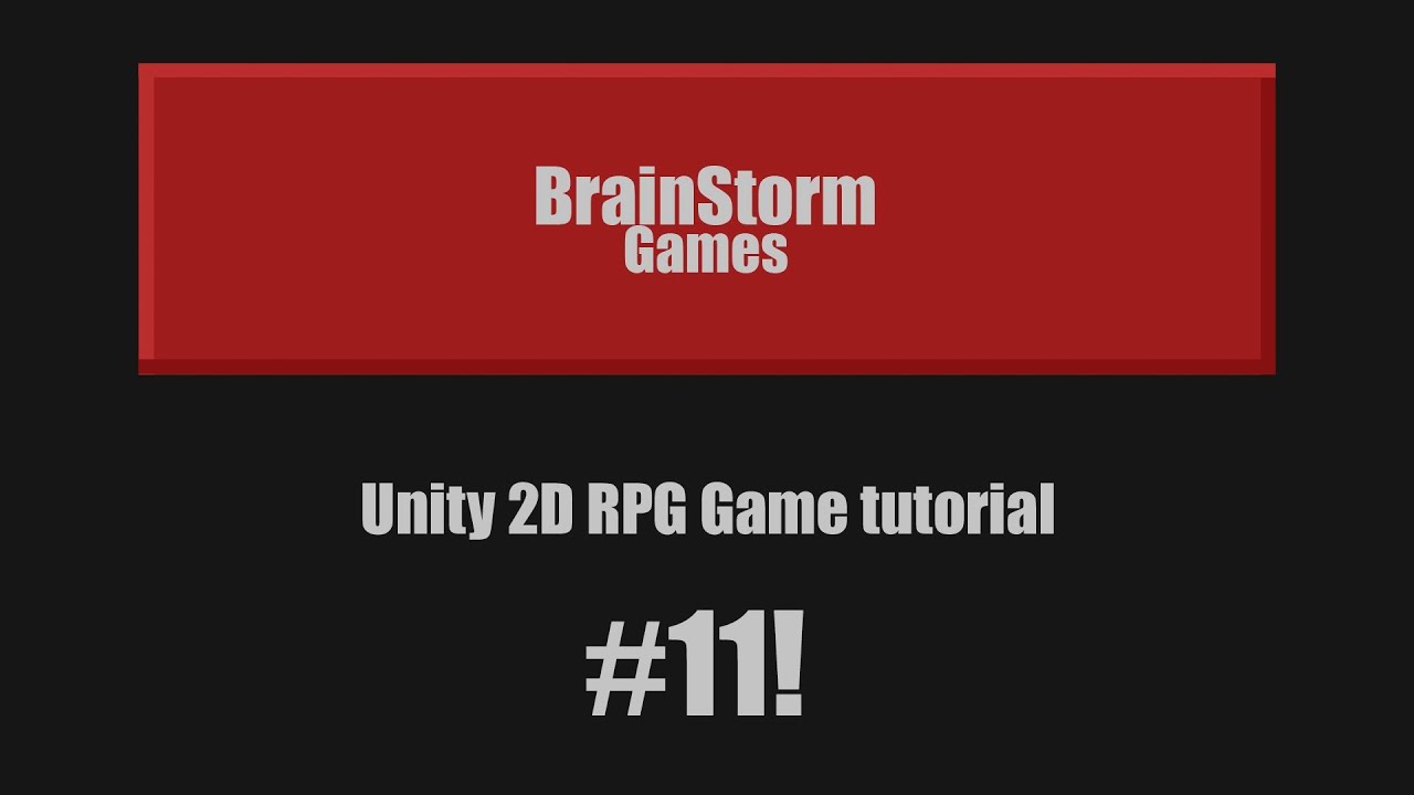 Unity 2D Top Down RPG - Episode 11