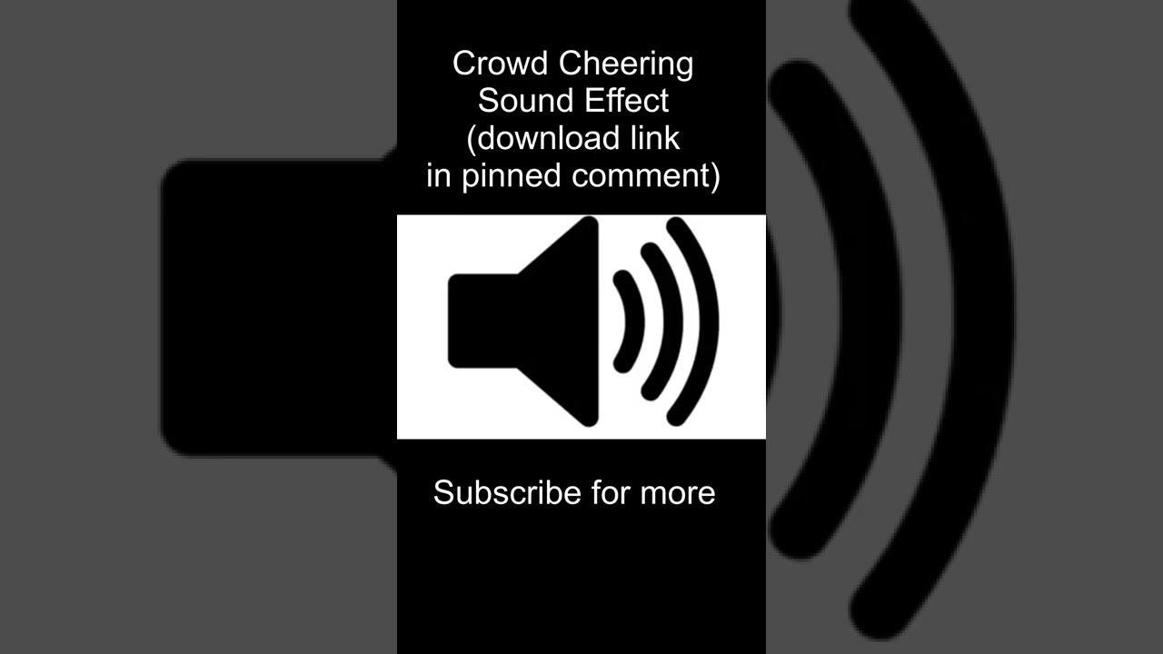 Crowd Cheering Sound Effect #Shorts