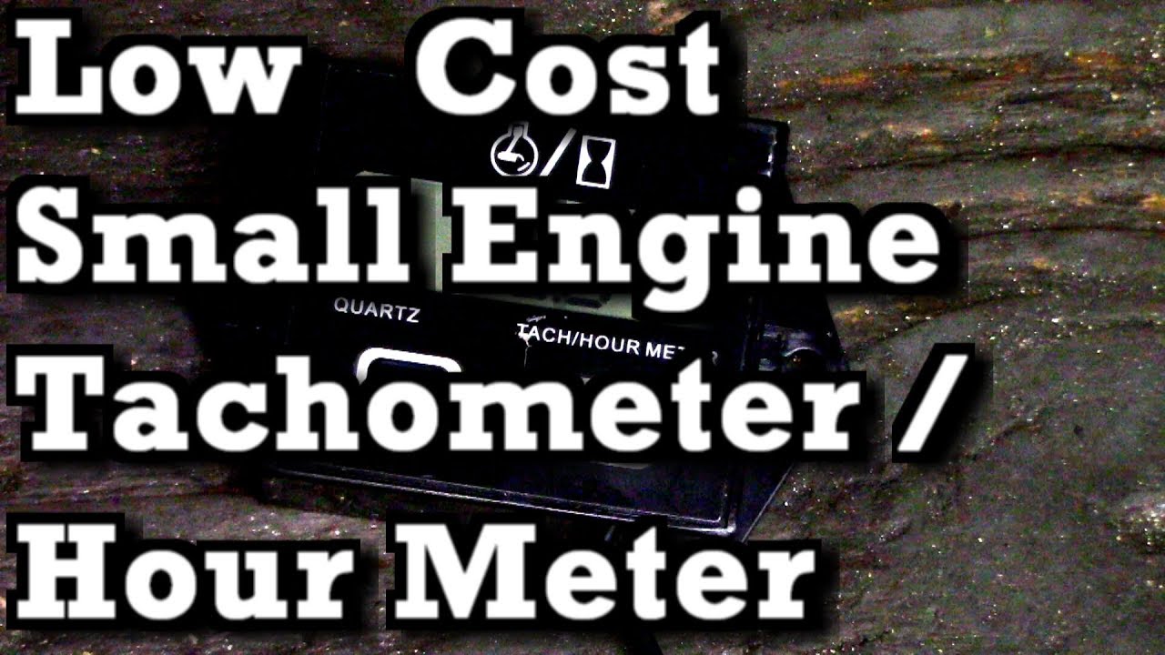 Cheap Small Engine Tachometer Hour Meter