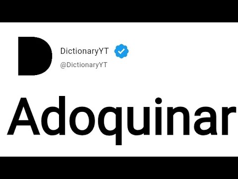 Adoquinar Meaning in English