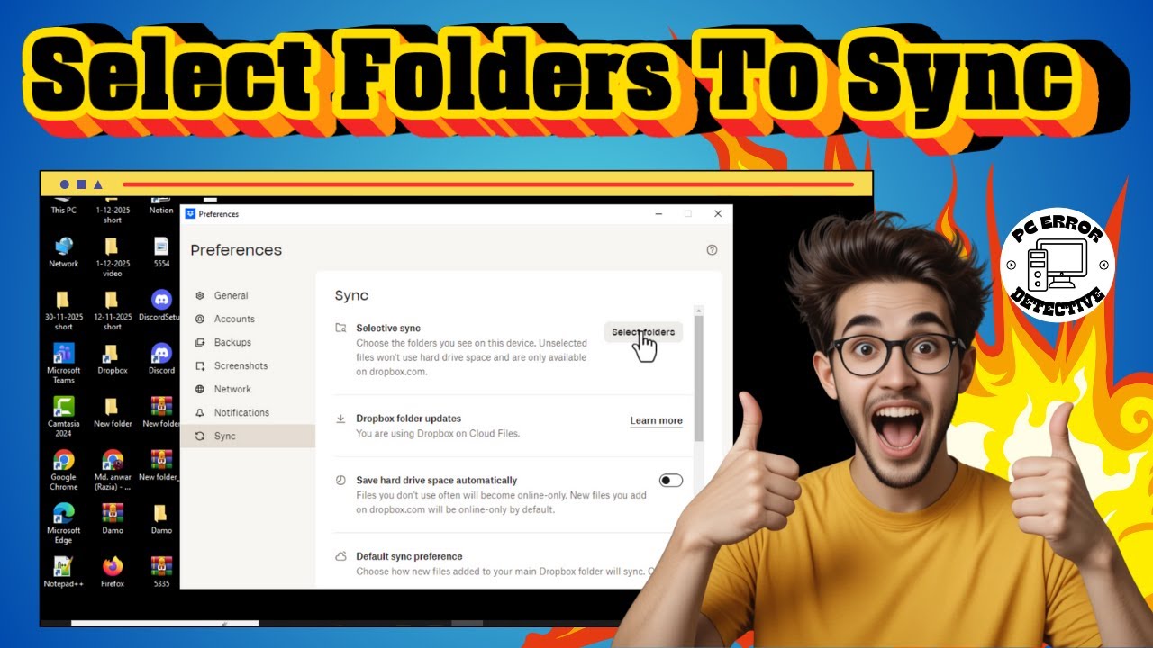 How To Select Folders To Sync On Dropbox | Manage Your Files (2025)