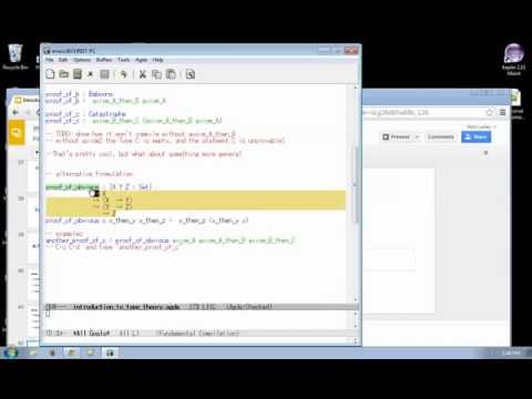 Introduction to Type Theory – Theorems and Stuff