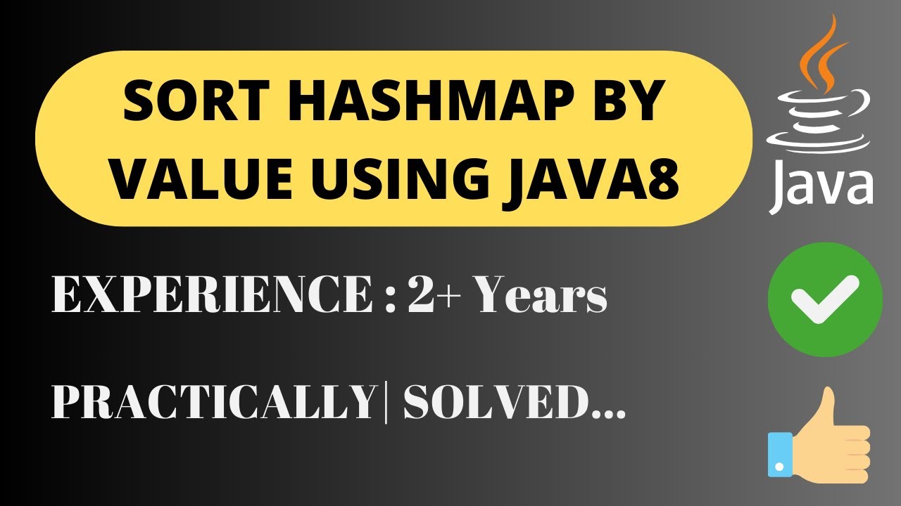 Sort HashMap By Value Java8