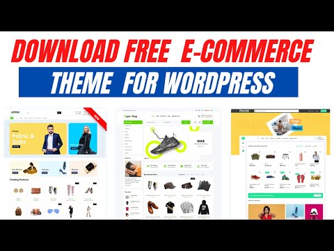 Best Free Ecommerce Theme For WordPress 2022 | Download WordPress Ecommerce Theme 2022 Free
