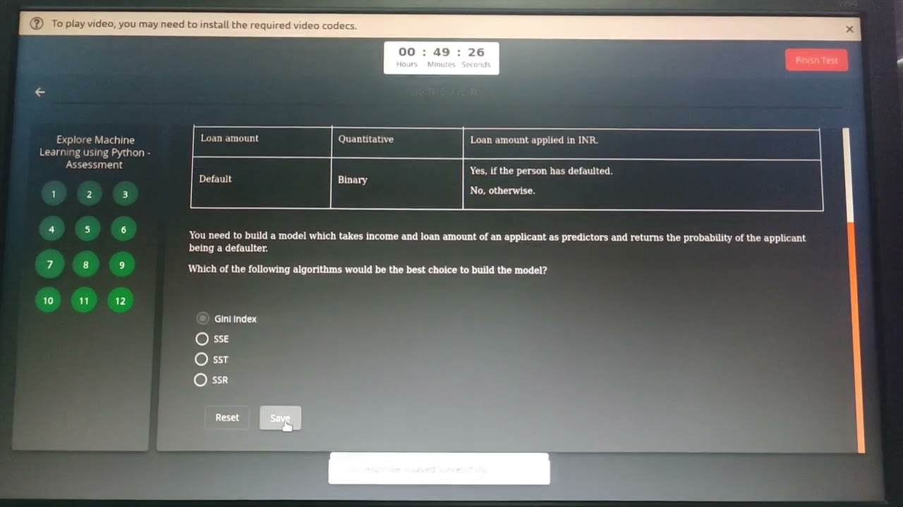 Explore Machine Learning using Python  Answers #infosys #infosys springboard #springboard EML Answer