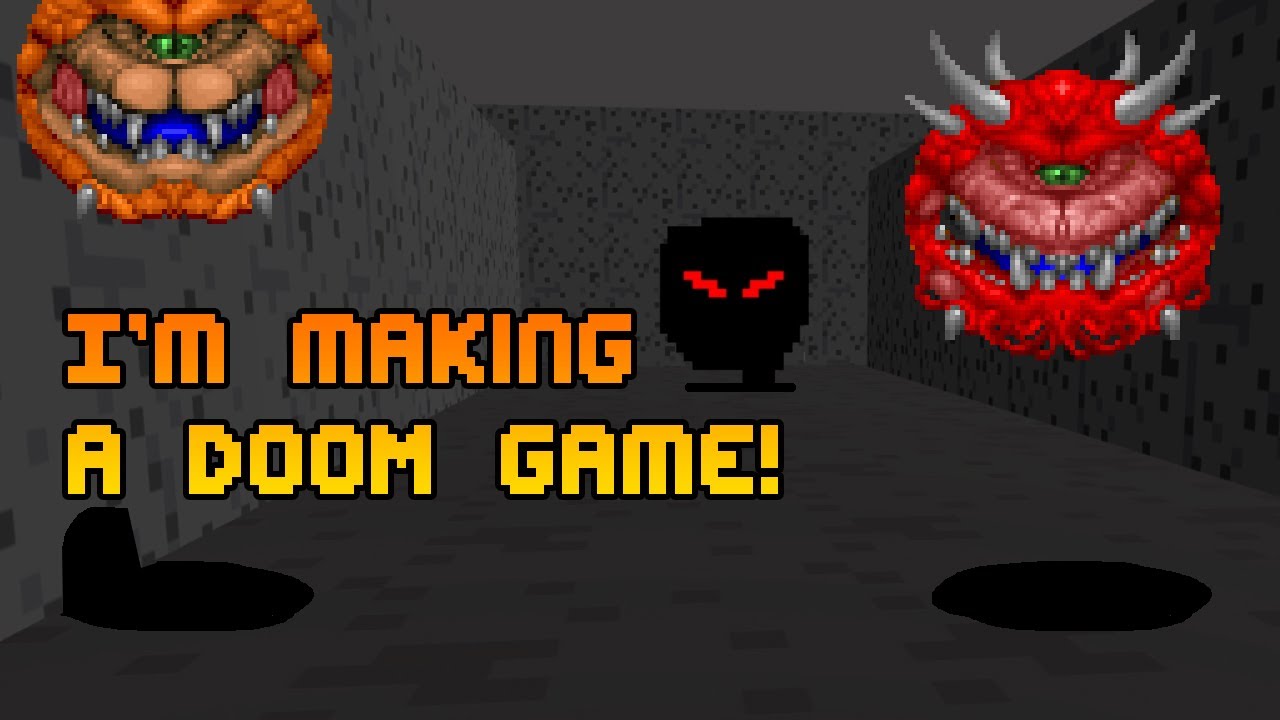Making DOOM 3D in Gdevelop ( Free Game Engine )