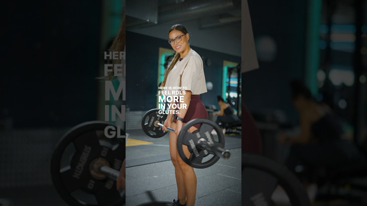 How to feel RDLs more in your glutes 🍑
