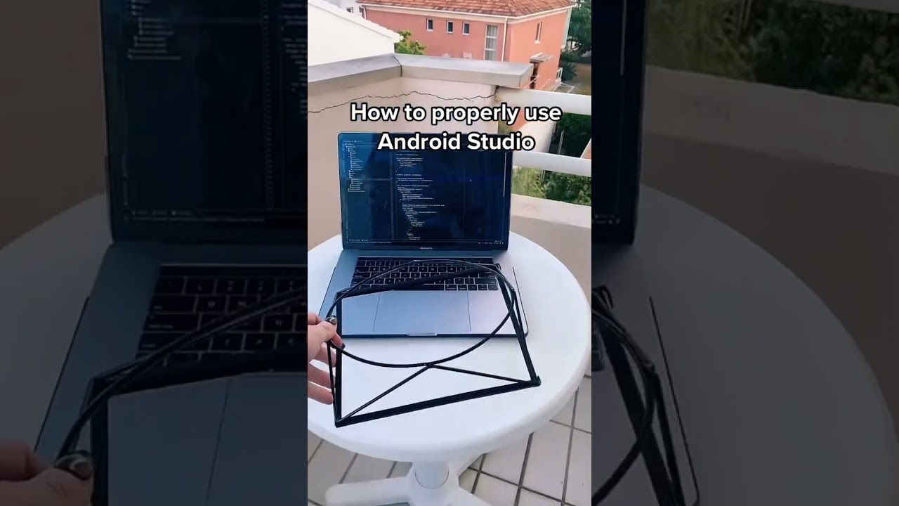 Running Android Studio #android #developer #python #androidstudio #java #fyp #viral