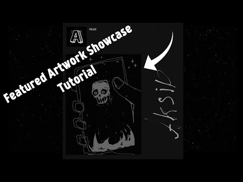 Featured Artwork Showcase Tutorial
