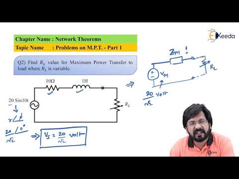 Solving Complex on M.P.T. Part 1 - Network Theorems - GATE Electrical Circuit Theory Video ...