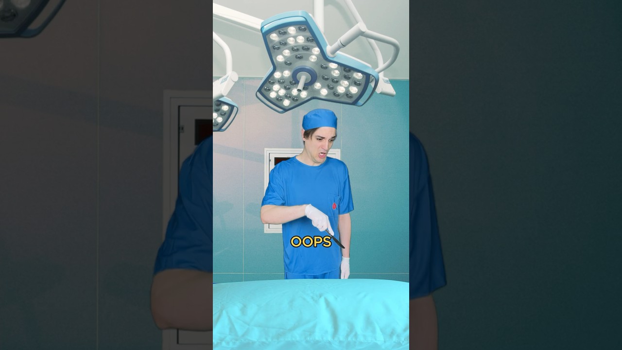Surgeon has a clumsy day #comedy #music #parody of Oops I Did It Again by Britney Spears