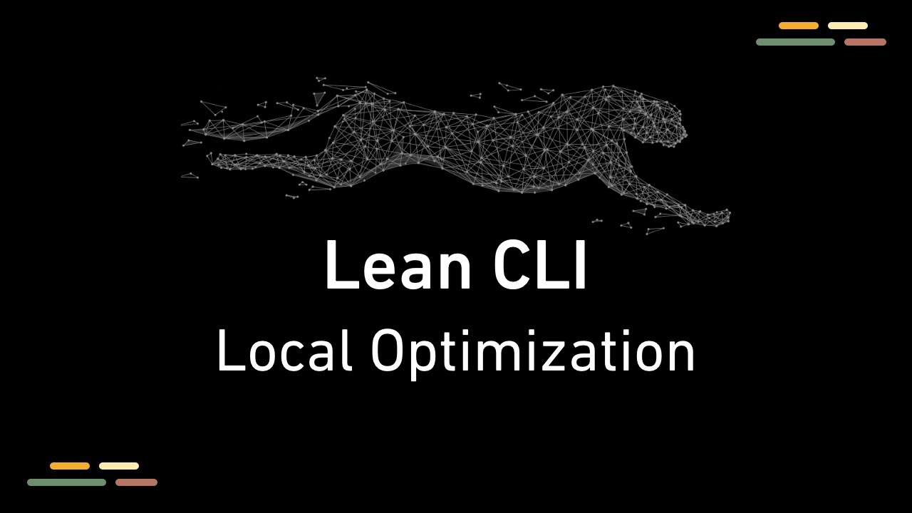 Local Parameter Optimization for Algorithmic Trading - LEAN CLI