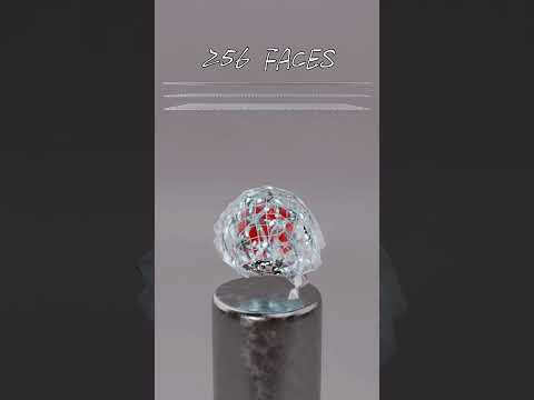 3D Cloth Simulation | Frosted glass #blender #3dart#3danimation#effect #learning#shorts #funny