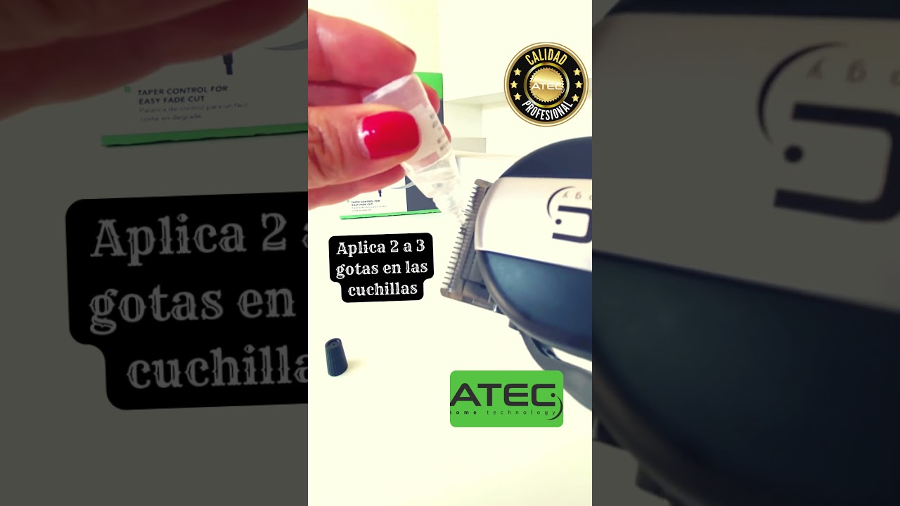 CortapeloTokio - como poner aceite en tu cortapelo