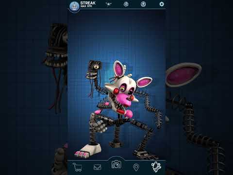 Mangle FNaF Workshop & Voice Line Animation