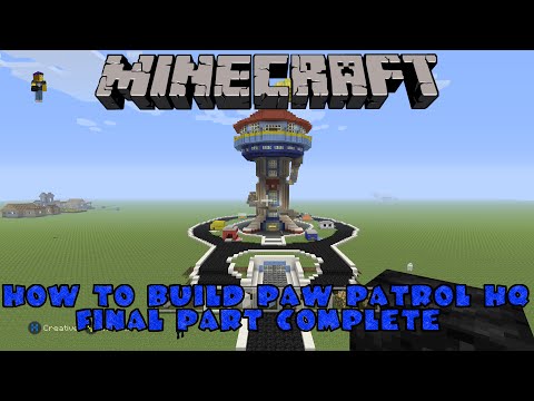 Paw Patrol Lookout Minecraft Map